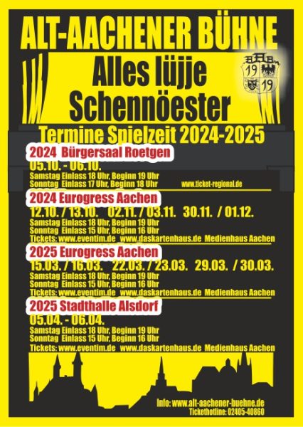 Anstehende Veranstaltungen – Stadthalle Alsdorf